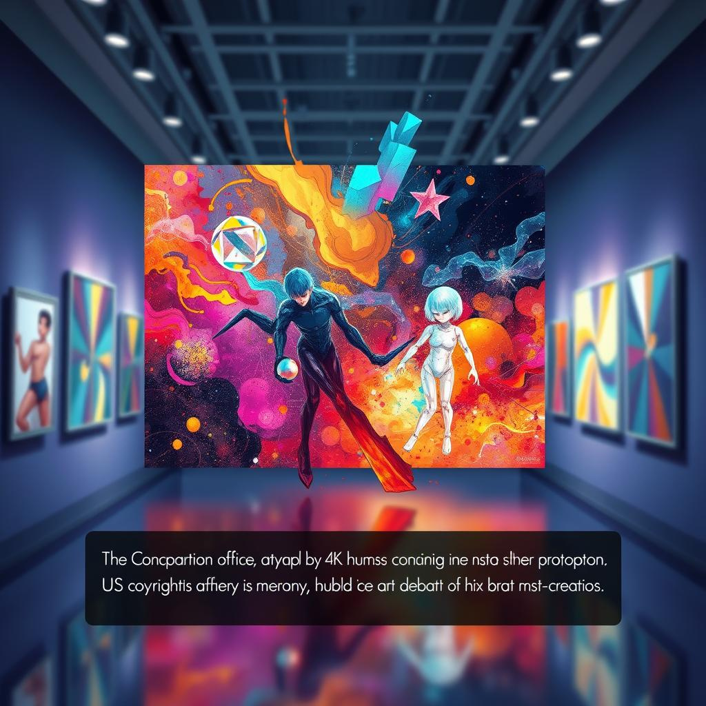 美國版權局：AI藝術版權有新解，人機協作作品或可獲保護 - ss future